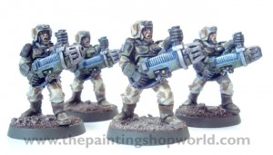 How to paint Warhammer 40k plasma gun glow effect | The Painting Shop