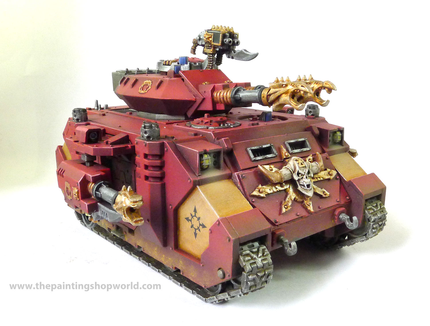 40k World Eaters Predator | The Painting Shop