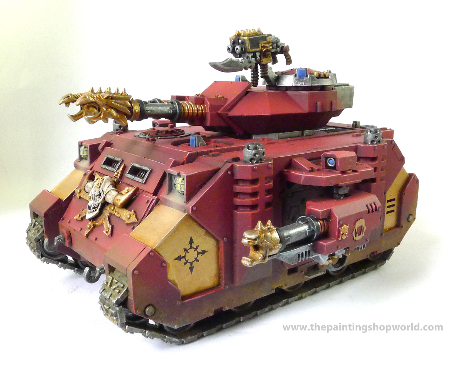 40k World Eaters Predator | The Painting Shop