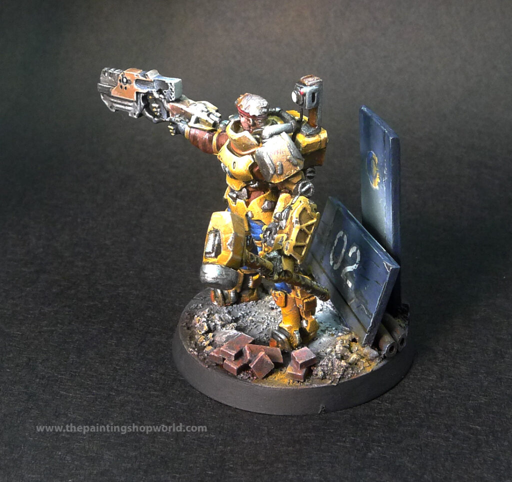 Corvus Belli Infinity – Digger Armed Prospector | The Painting Shop