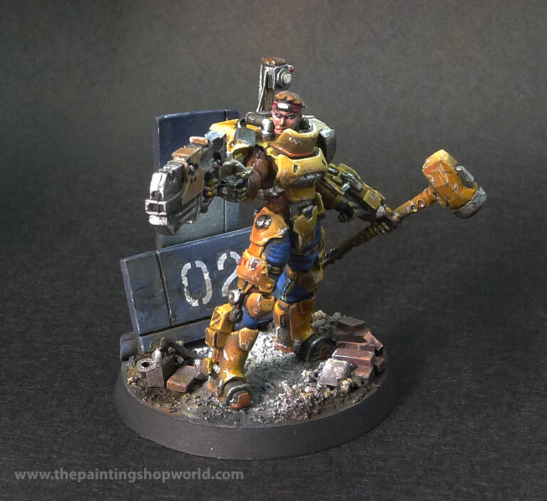 Corvus Belli Infinity – Digger Armed Prospector | The Painting Shop