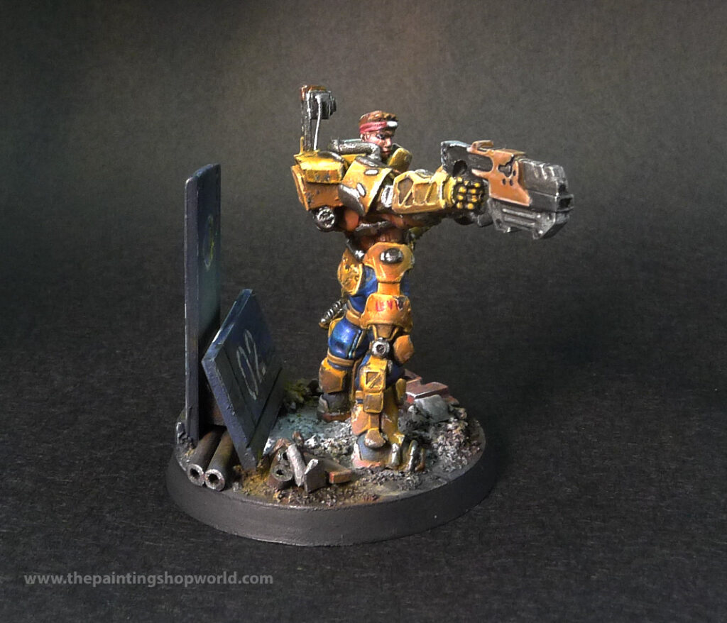 Corvus Belli Infinity – Digger Armed Prospector | The Painting Shop
