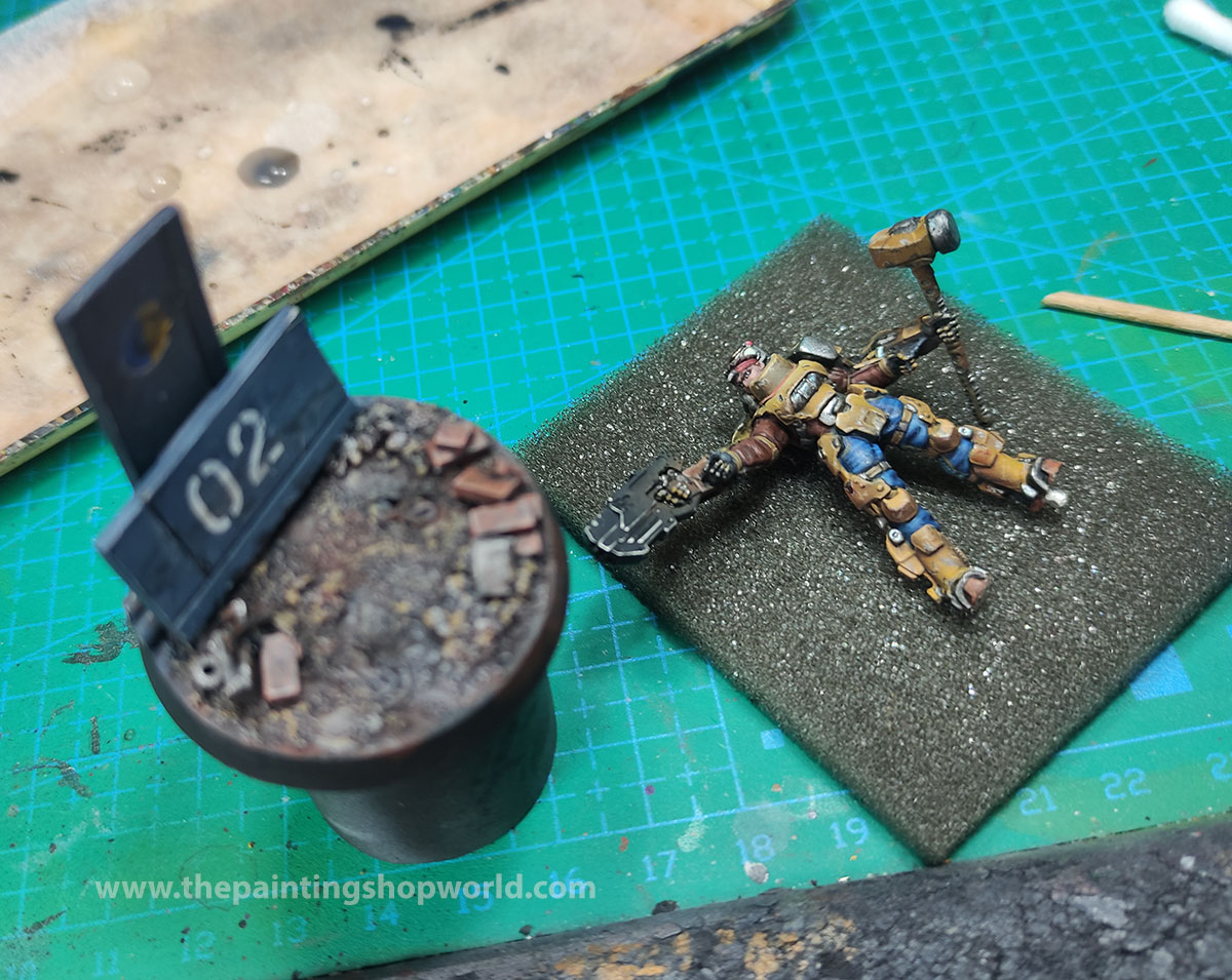 Corvus Belli Infinity – Digger Armed Prospector | The Painting Shop